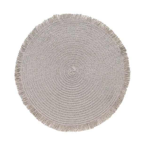 Lugar americano redondo em fibra de celulose Copa&Cia Lana 38cm salvia ...