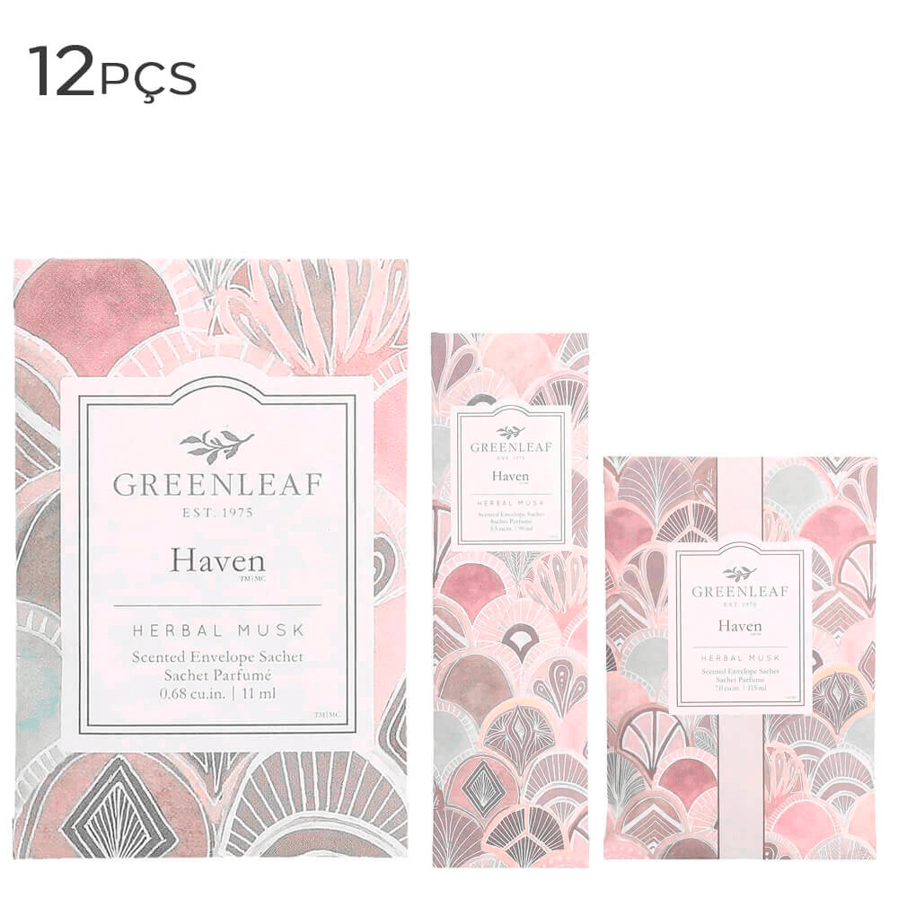 Sachê Aromático Greenleaf Haven 12PÇS - Camicado