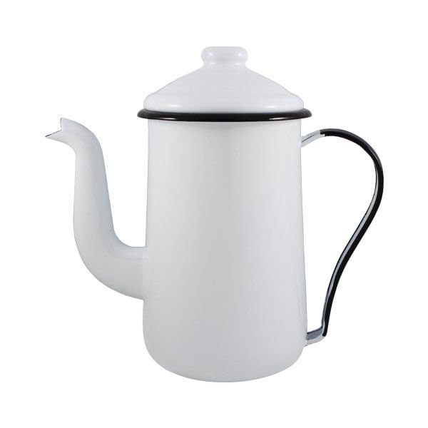 Bule tradicional qualidade Agata - 1,5L - branco - Mãe Ágata - Camicado