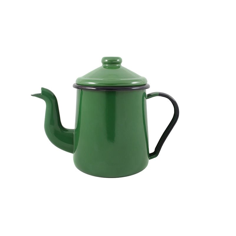 Bule tradicional em Agata - 1,1 L - Verde - Mãe Ágata - Camicado