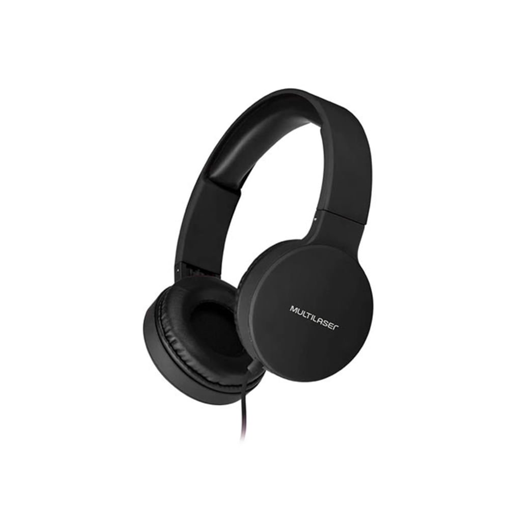 Headphone Dobrável New Fun P2 Preto - Multilaser - Camicado