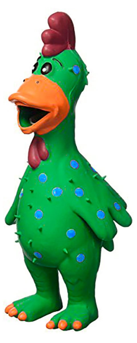Brinquedo Pet Globken Chicken de 17 cm Verde - Camicado