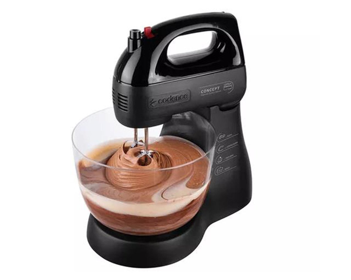 Batedeira Cadence Concept Special Preta 2 Tigelas - Camicado