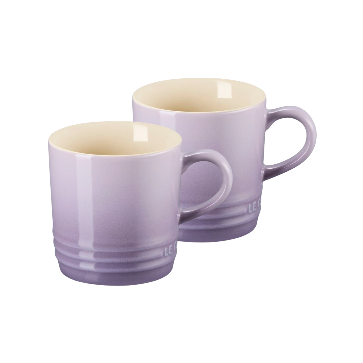 Jogo 2 Canecas de Chá de Cerâmica 350 ml Bluebell Roxo Le Creuset ...