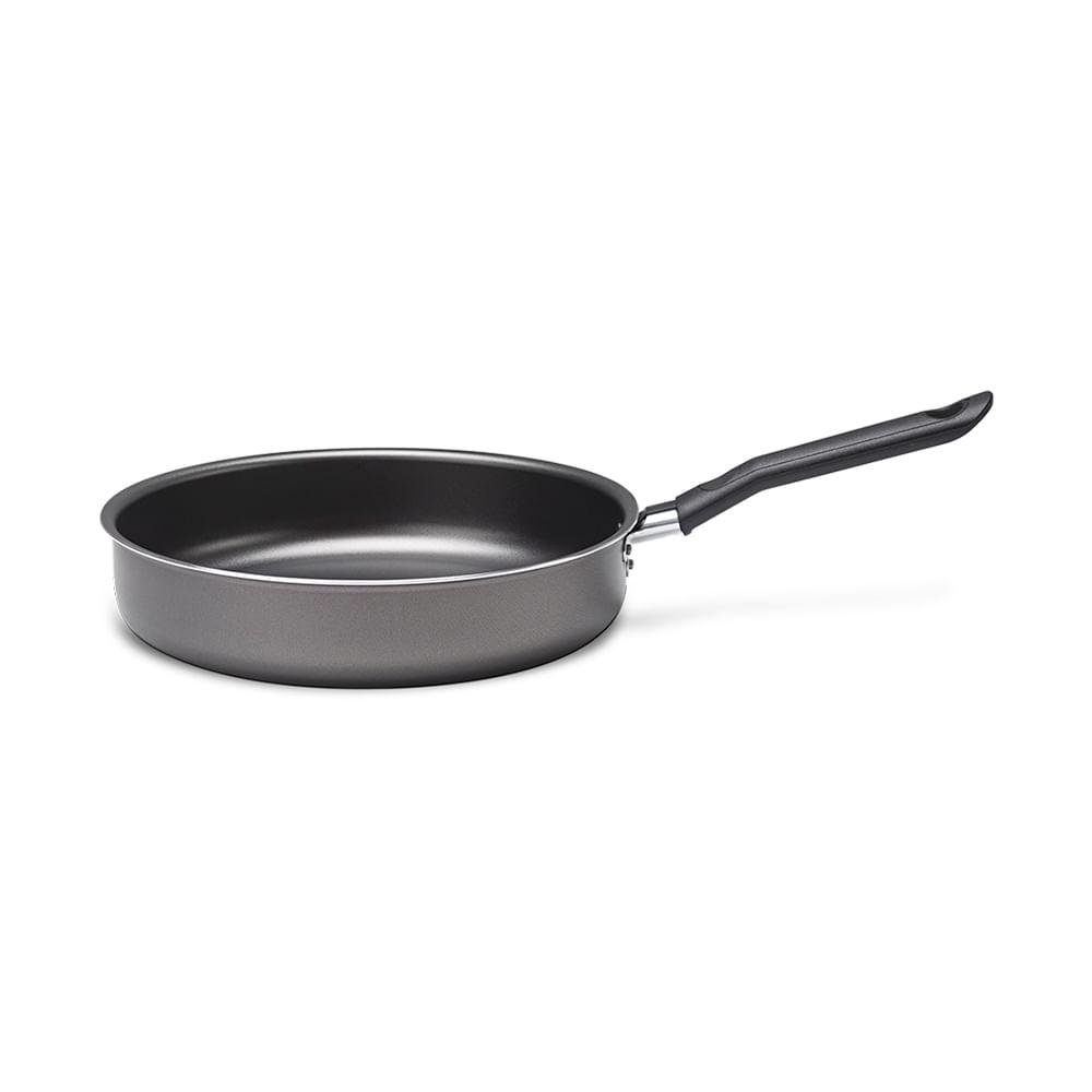Frigideira Alta 24cm 2L Garlic Grafite Brinox - Camicado