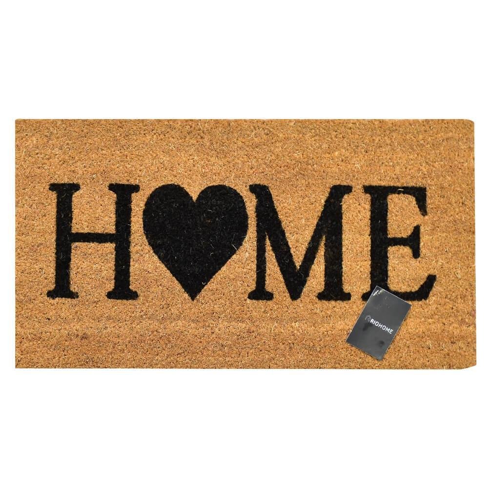 Capacho de Porta Fibra de Coco 33x60cm Home Heart - Rio Home - Camicado