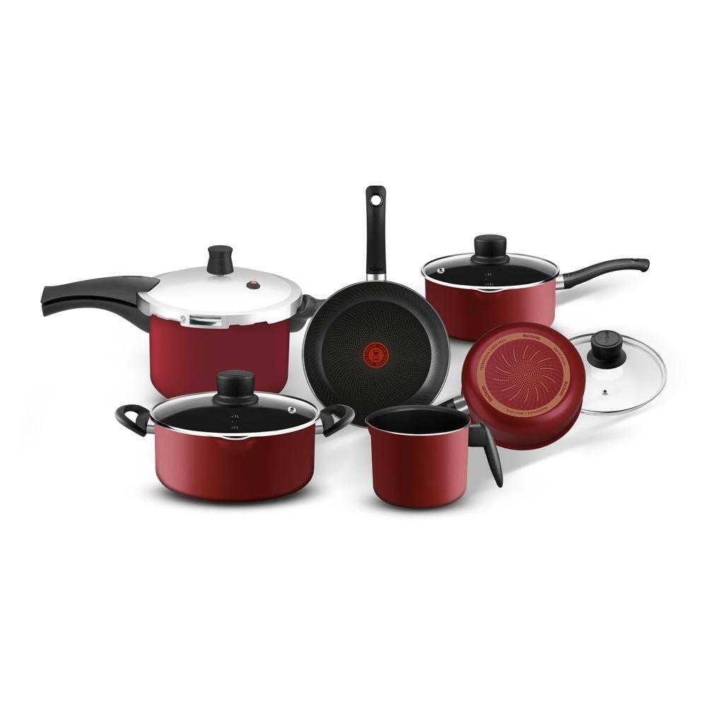 Jogo de Panelas Rochedo Smart 6 peças com Panela de Pressão - Camicado