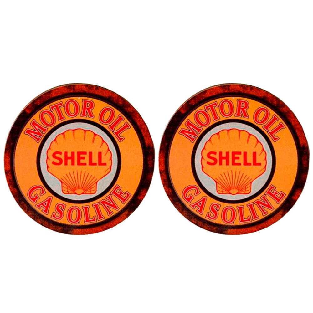 Par de Porta Copos MDF Shell - Camicado