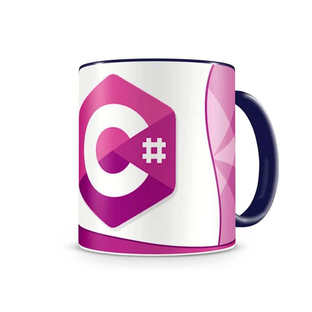 Caneca Linguagem C# color Azul - Camicado