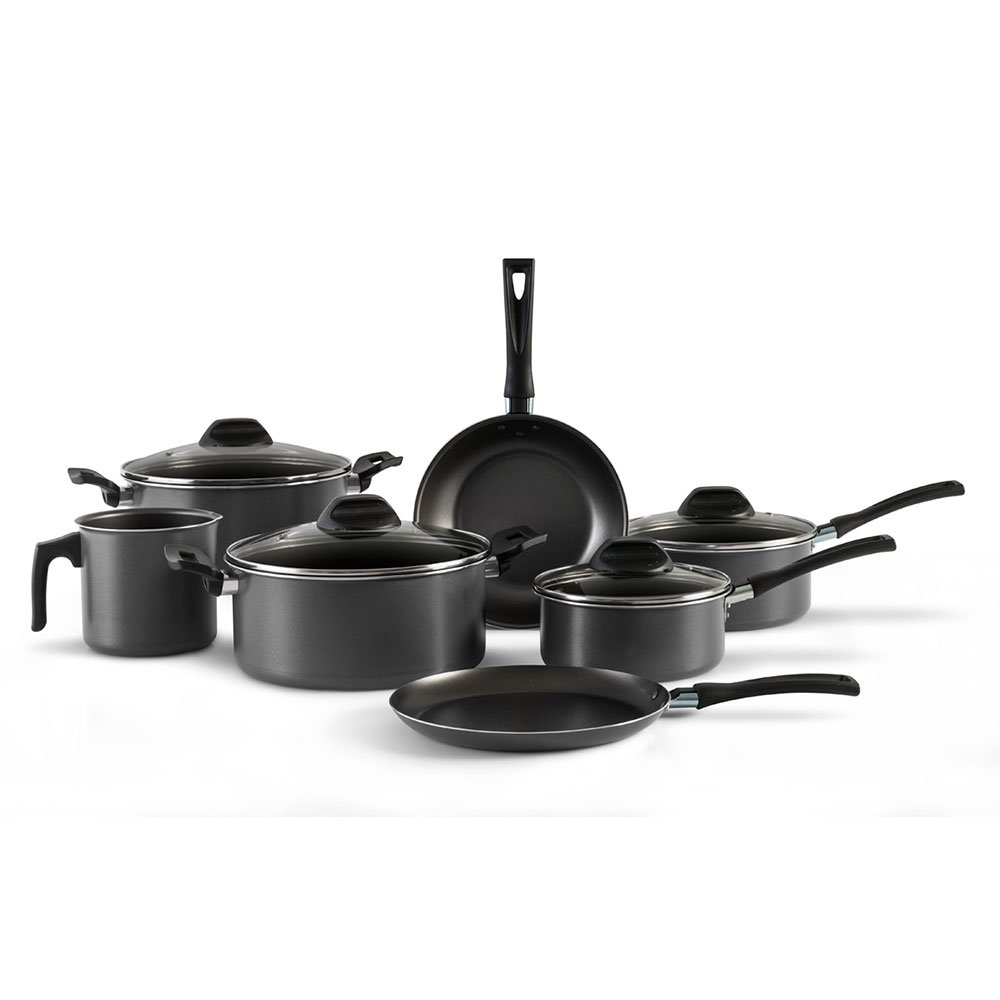 Conjunto de Panelas Antiaderente 7 Peças Gratife Garlic Brinox 7000/106 ...