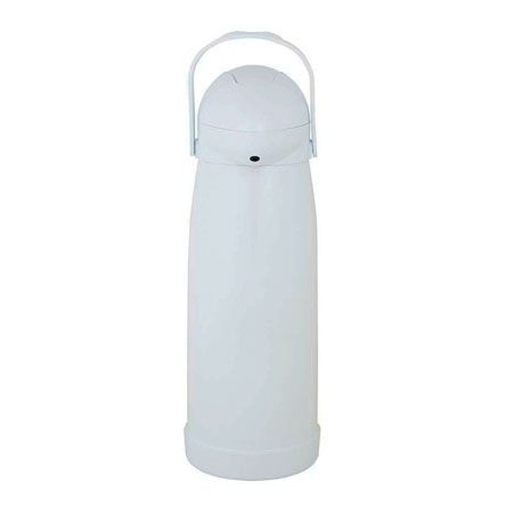 Garrafa Térmica de Pressão Nobile 1,9 Litros - Branca - Camicado