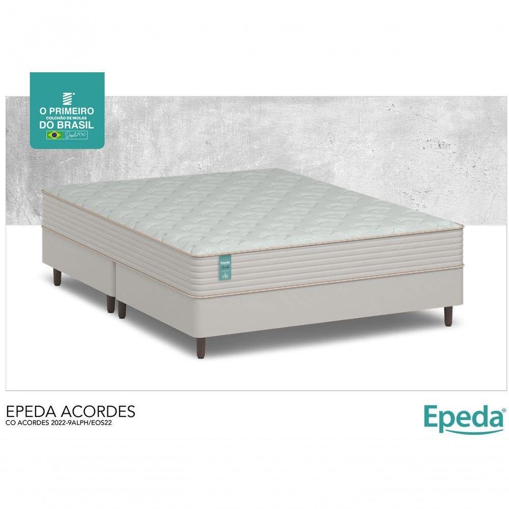 Colchão Viúva Especial Epeda Molas Acordes (120 X 203 X 22) - Camicado