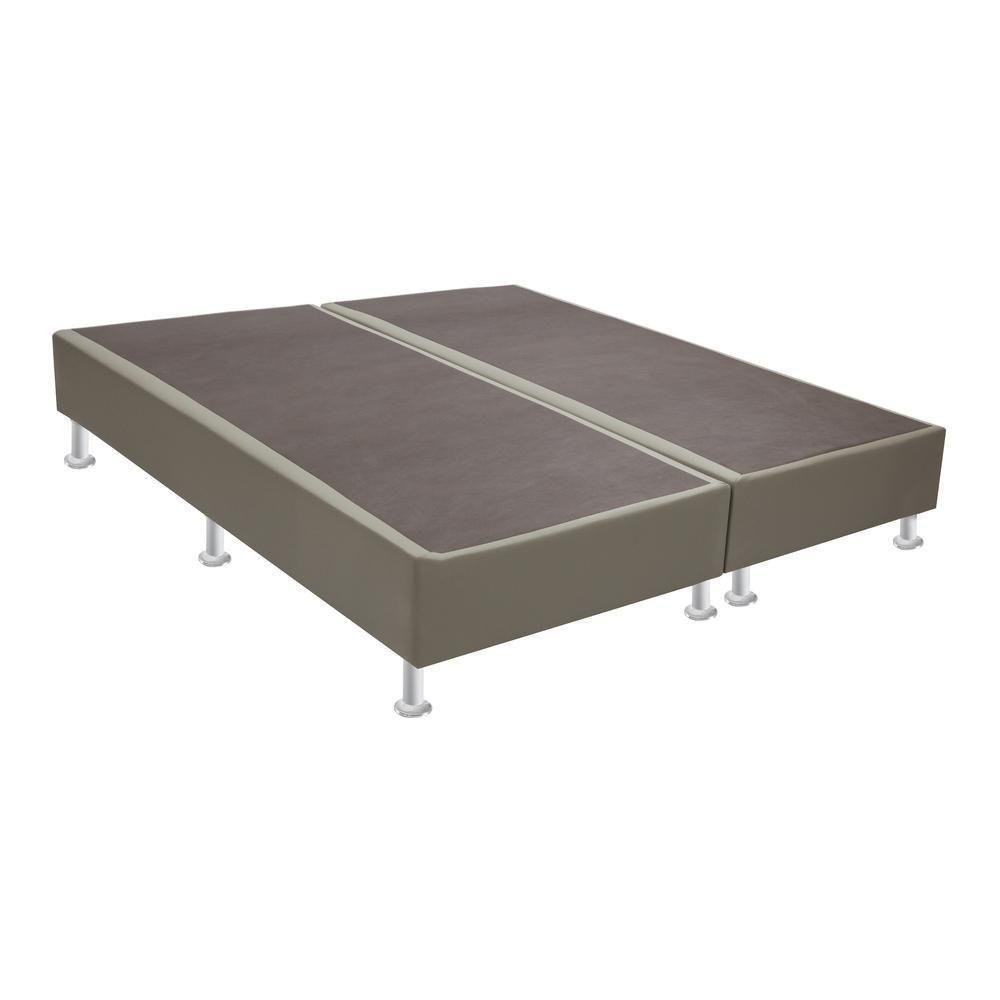 Base Sommier Bege Super King (193X203X30) - Ortobom - Camicado