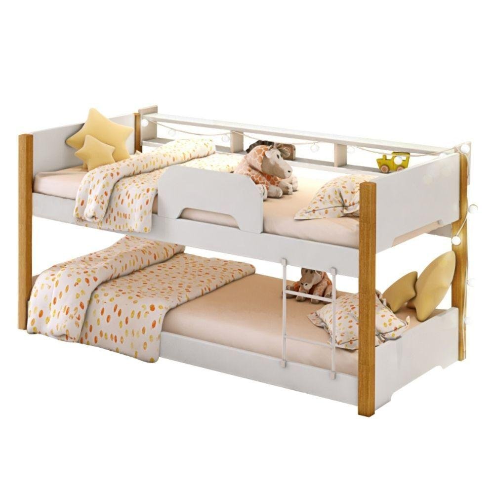 Beliche Mini Bella Com Nicho Bolinha Led E Colchão - Camicado