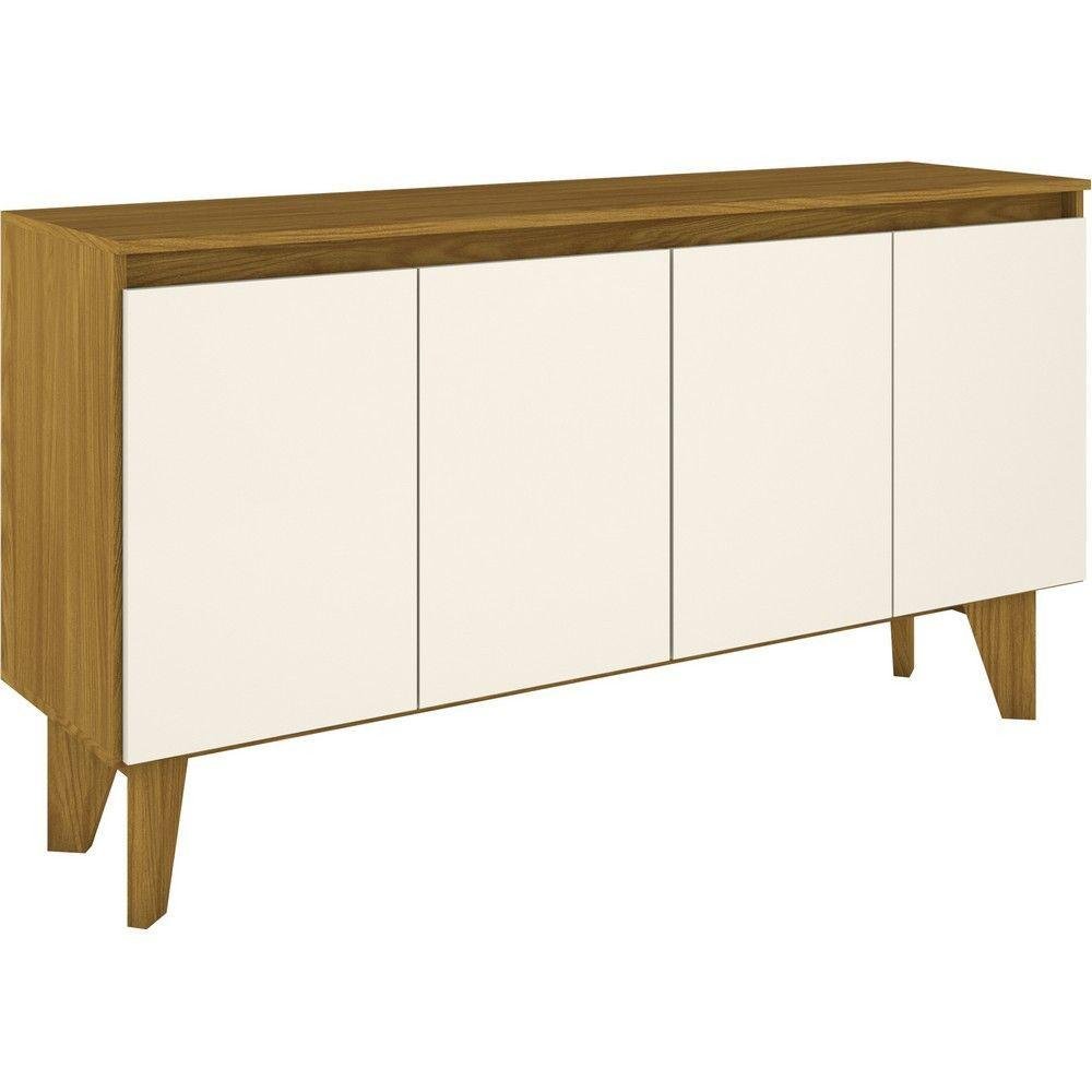 Buffet Quartzo Em Mdp Henn Nature Com Off White - Camicado