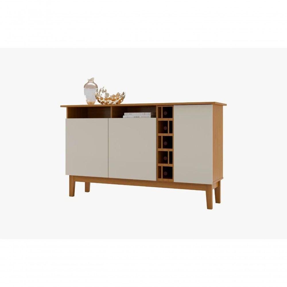 Buffet Nimbus 3 Portas Cinamomo Off White - Camicado