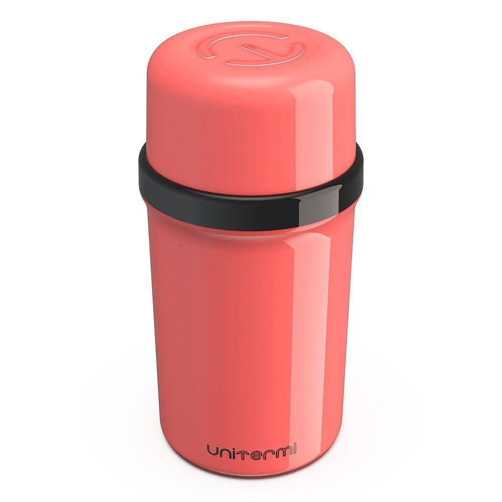 Garrafa Térmica Unitermi 250ml Para Café Chá água Leite - Rosa - Camicado