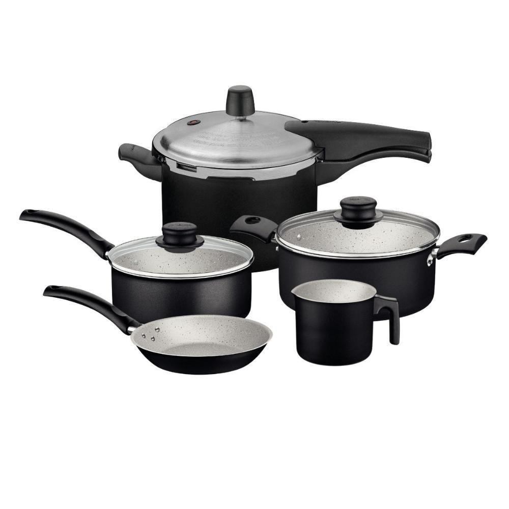 Jogo De Panelas 5 Peças Com Panela Pressão Tramontina - Camicado