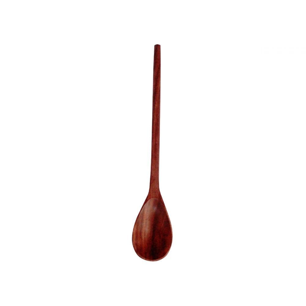 Colher de Pau Madeira Modelo Intermediária 33 Cm Marrom - Camicado