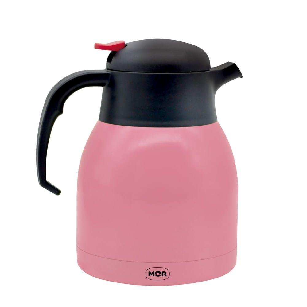 Bule Inox Com Gatilho Trendy 1,2 L - Pêssego Mor - Camicado
