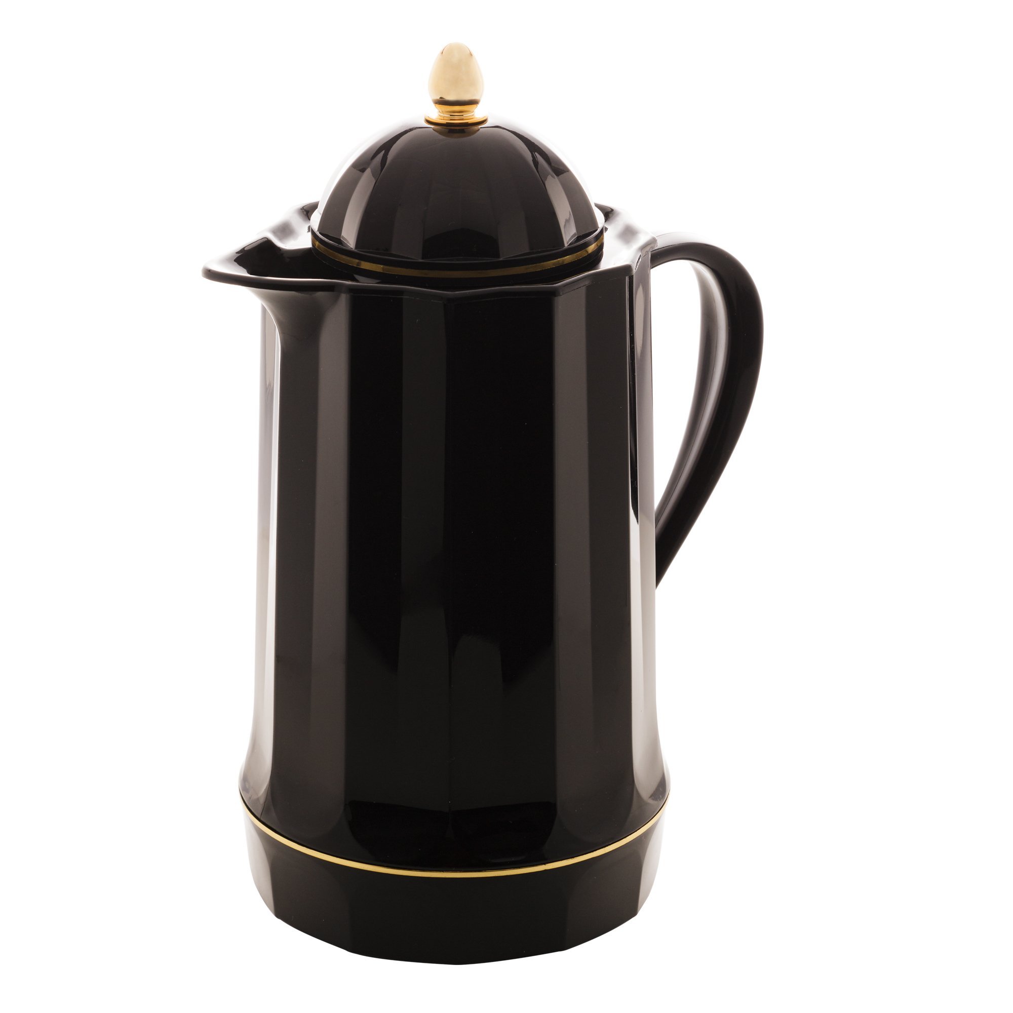 Garrafa Térmica de Plástico Genova Preto 1L Lyor - Camicado