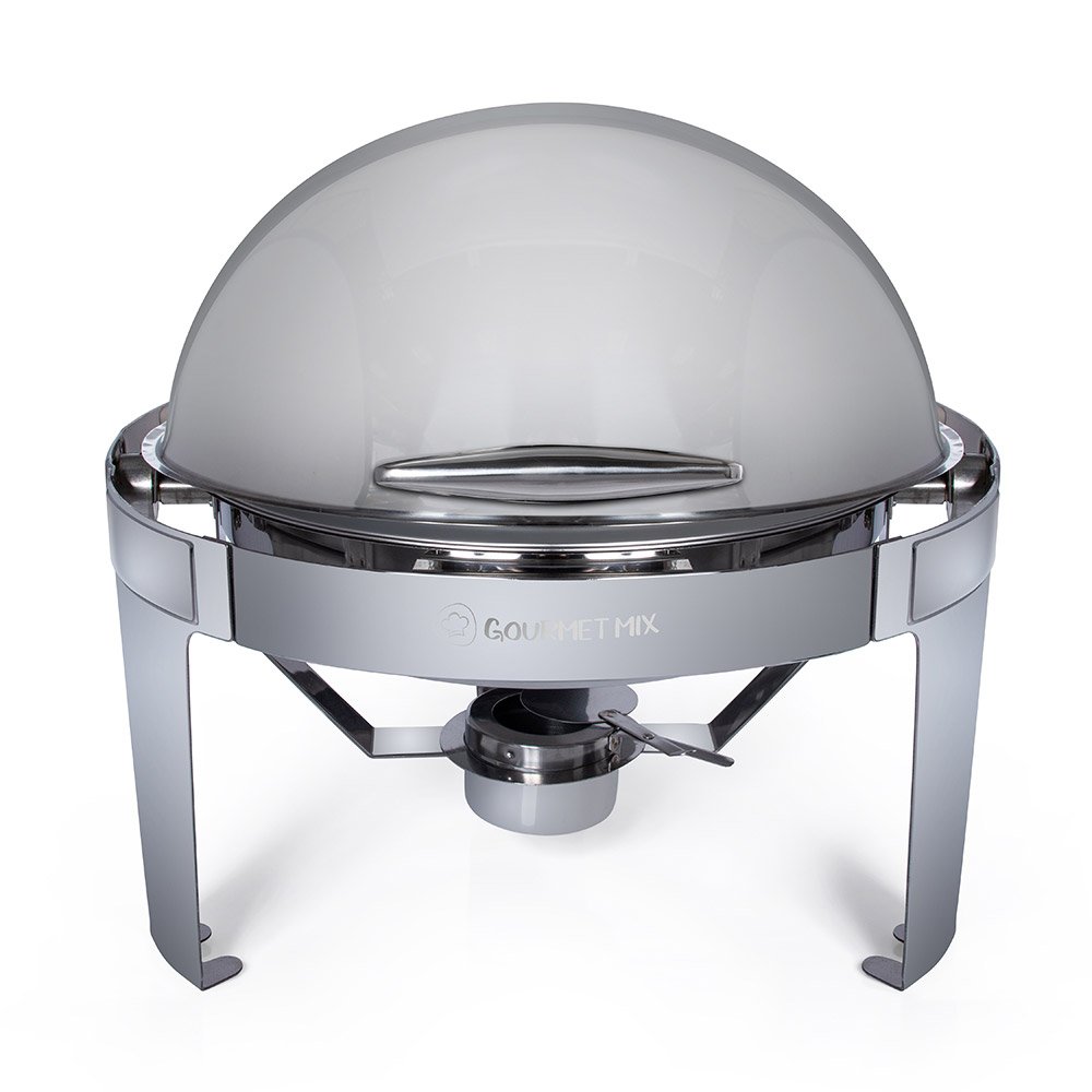 RECHAUD REDONDO INOX PREMIUM BASCULANTE GOURMET MIX - Camicado