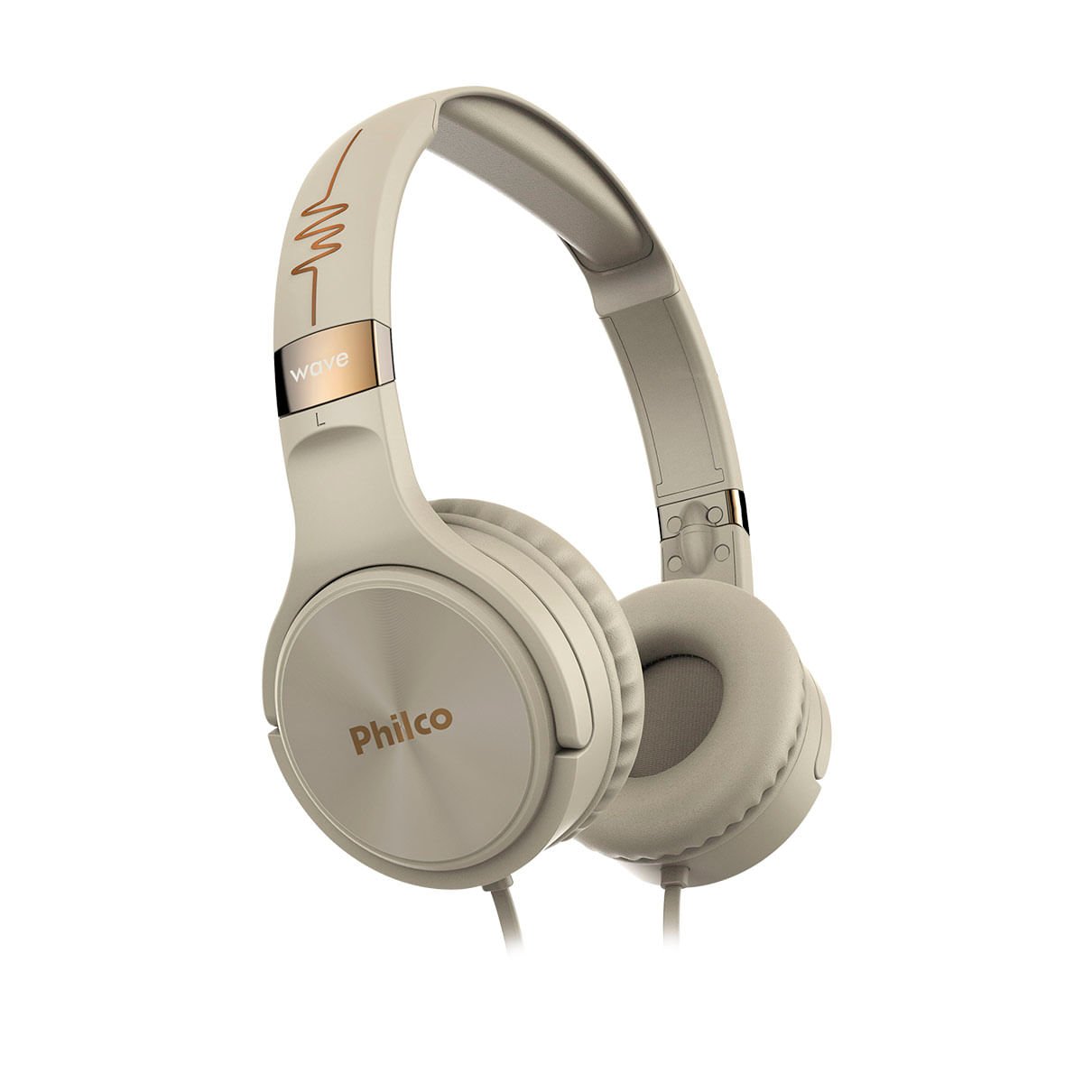 Fone de Ouvido Philco PFO02G Wave Flat - Camicado