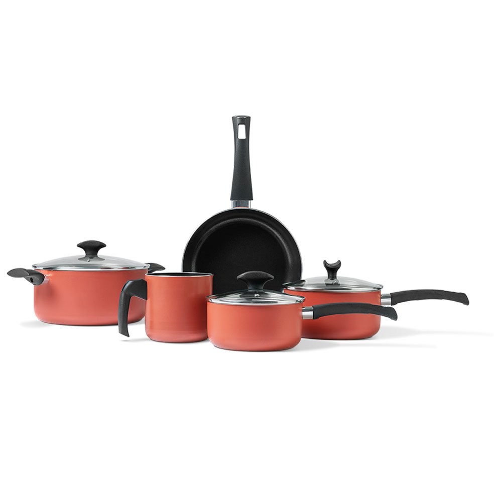 Conjunto de Panelas Antiaderente 5 Peças Masala Brinox 7121/100 - Camicado