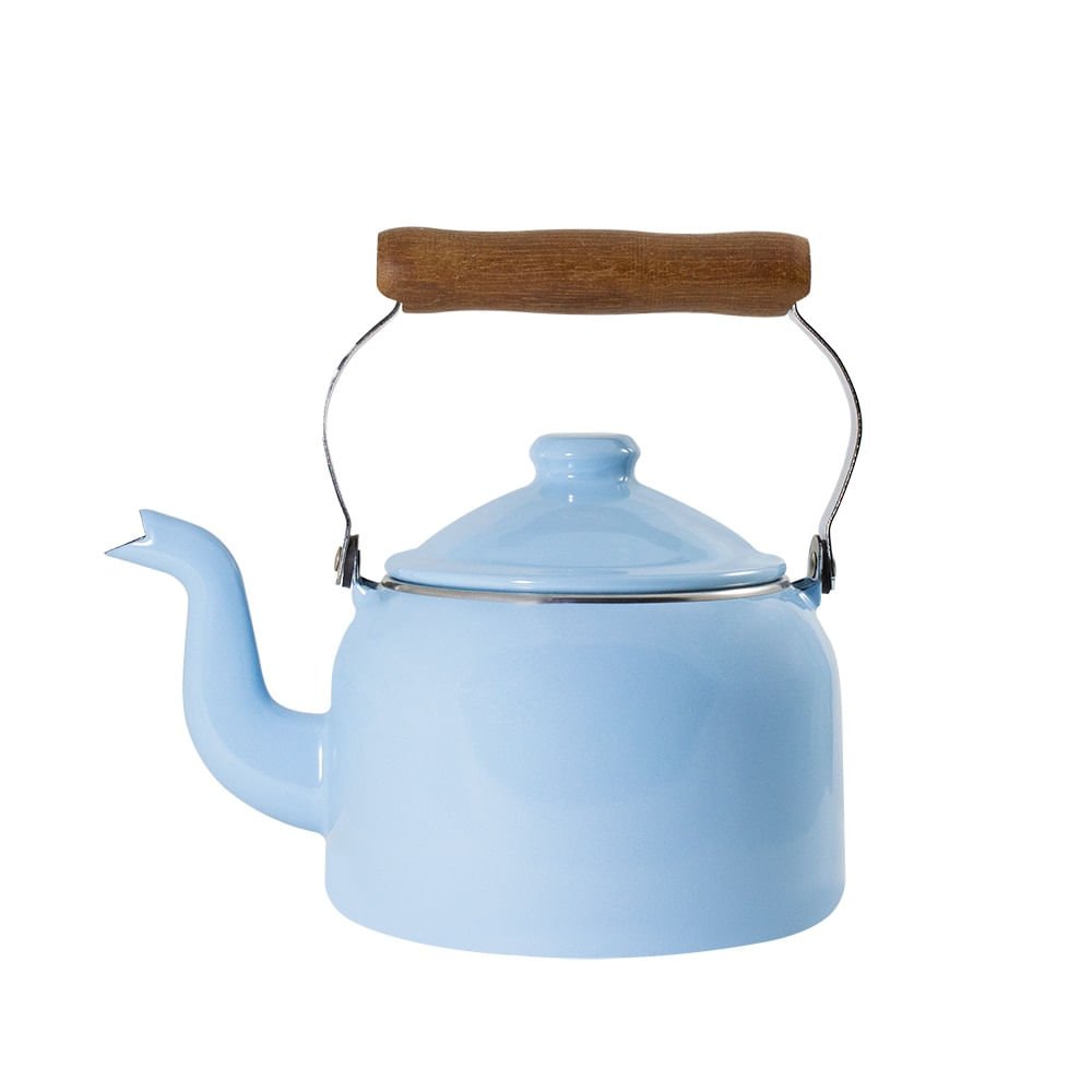 Chaleira tradicional em Agata - 1.8L - Indução - Azul Claro Ceu - Camicado