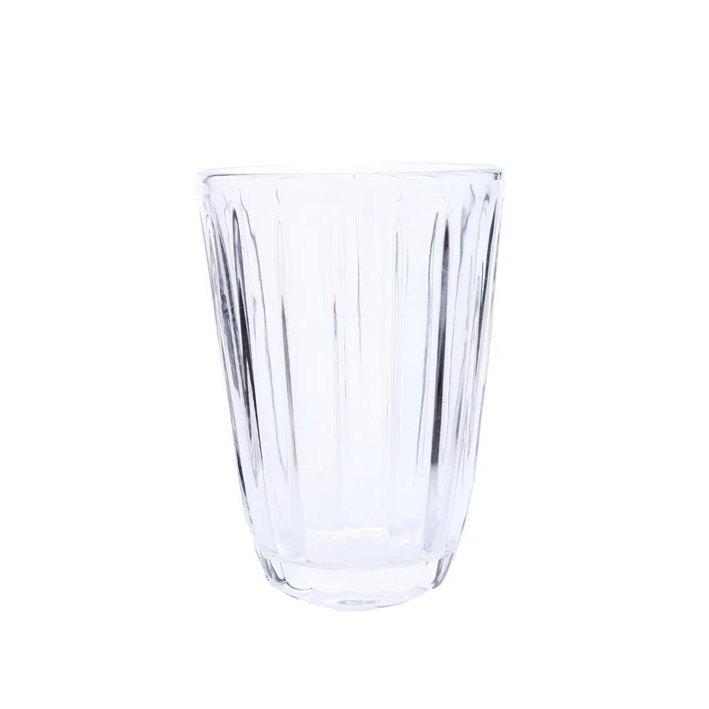 Jogo Copos Altos Vidro Incolor 310ml - 4 un Incolor - Camicado