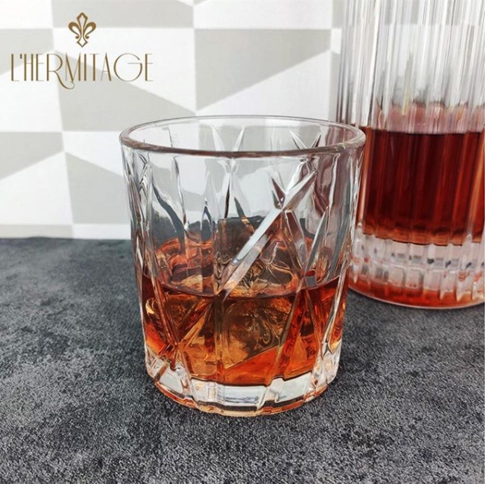 Copo Baixo de Cristal L'Hermitage Para Whisky 310 ml Forest 1 Peça ...