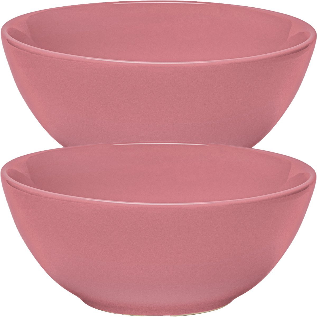 Kit 12 Tigela Color Rosa Sobremesa Salada Bowl Pequena 600ml - Camicado
