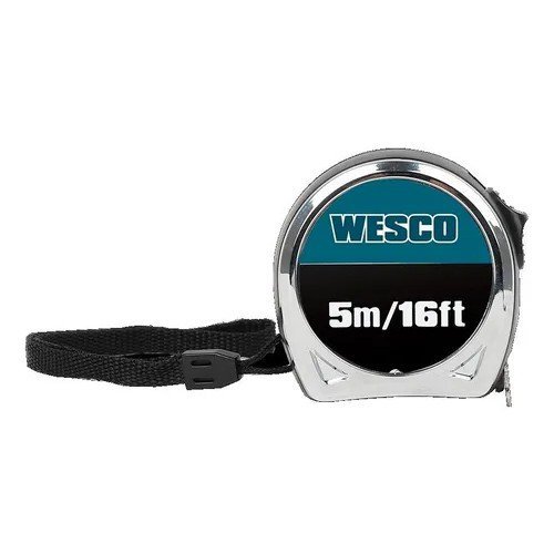 Trena 5m Metros e Polegadas ABS e Cobertura UV Prata Gancho para Cinto ...