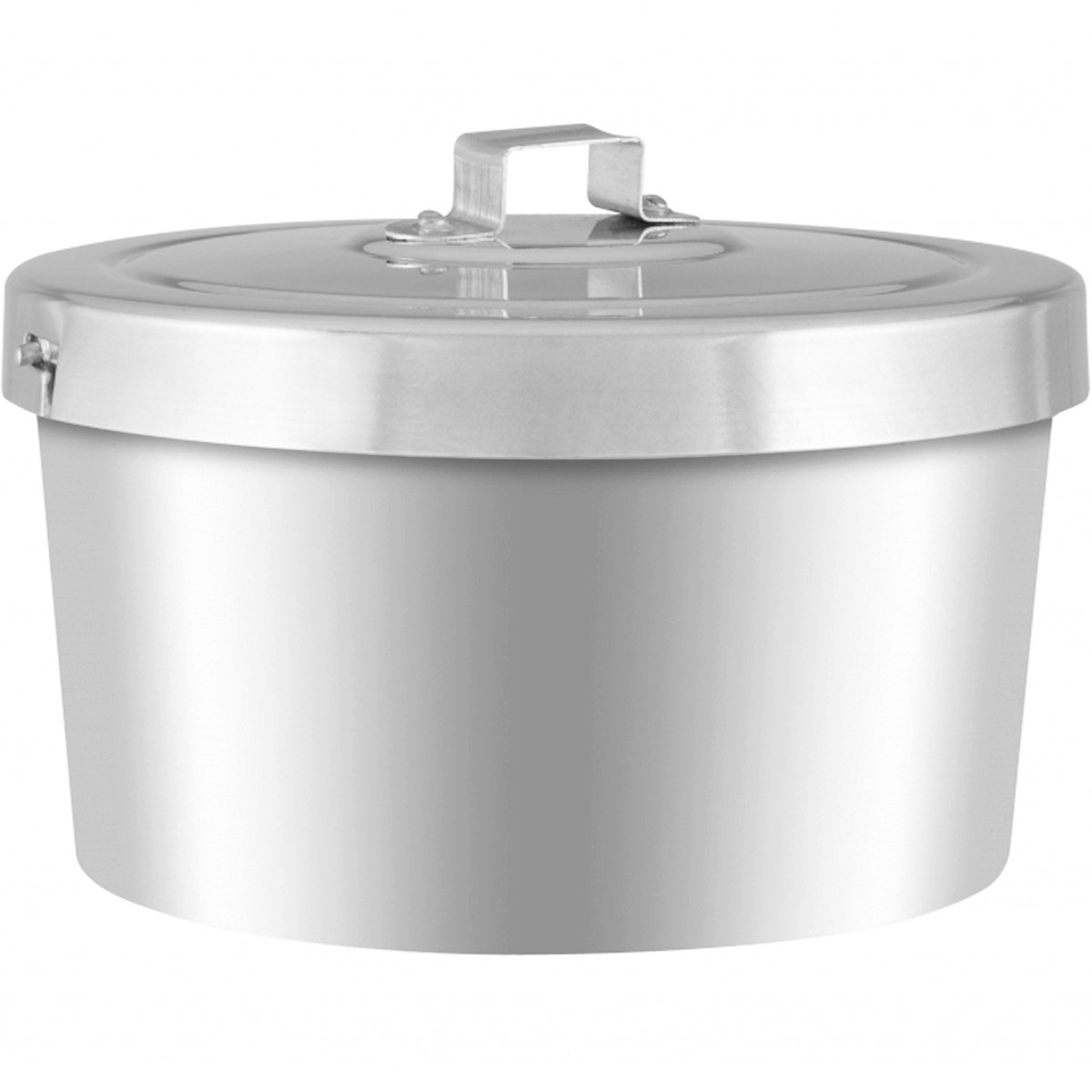 Forma de Pudim Com Tampa Forma de Pudim Banho Maria Alumínio - Camicado