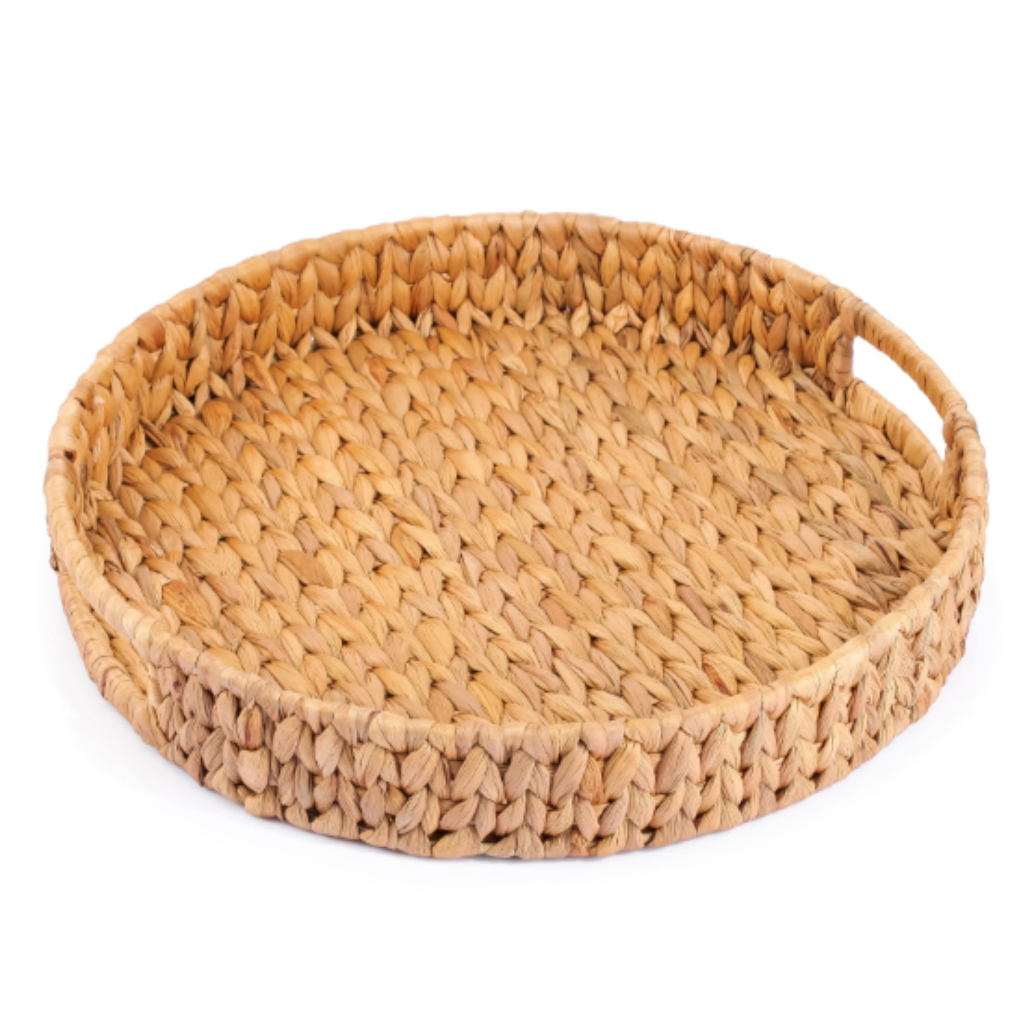 Bandeja Redonda Fibra Natural 30cm - Camicado