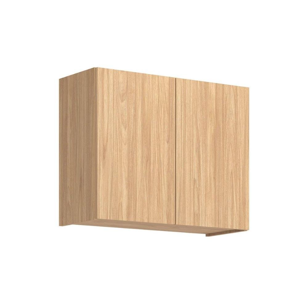Armário de Cozinha Modulado Rebeca c/ 2 Portas 80cm Mel - Movelbento ...