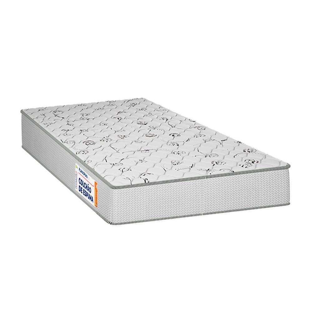 Colchão Solteiro Espuma D20 Pluma Spuma (88x188x14) - Plumatex - Camicado