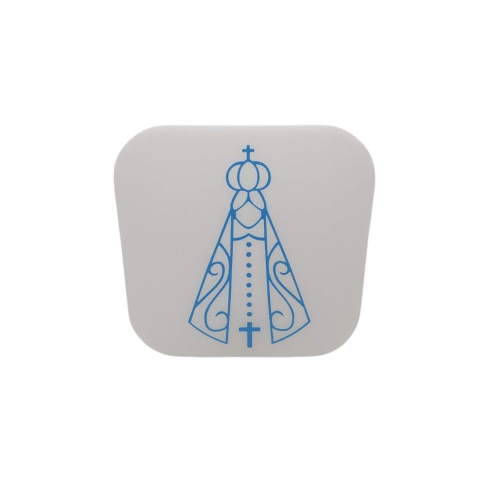 Luminária de Mesa Abajur Box Nossa Senhora 1E27 22,5x9cm Decor Fun ...