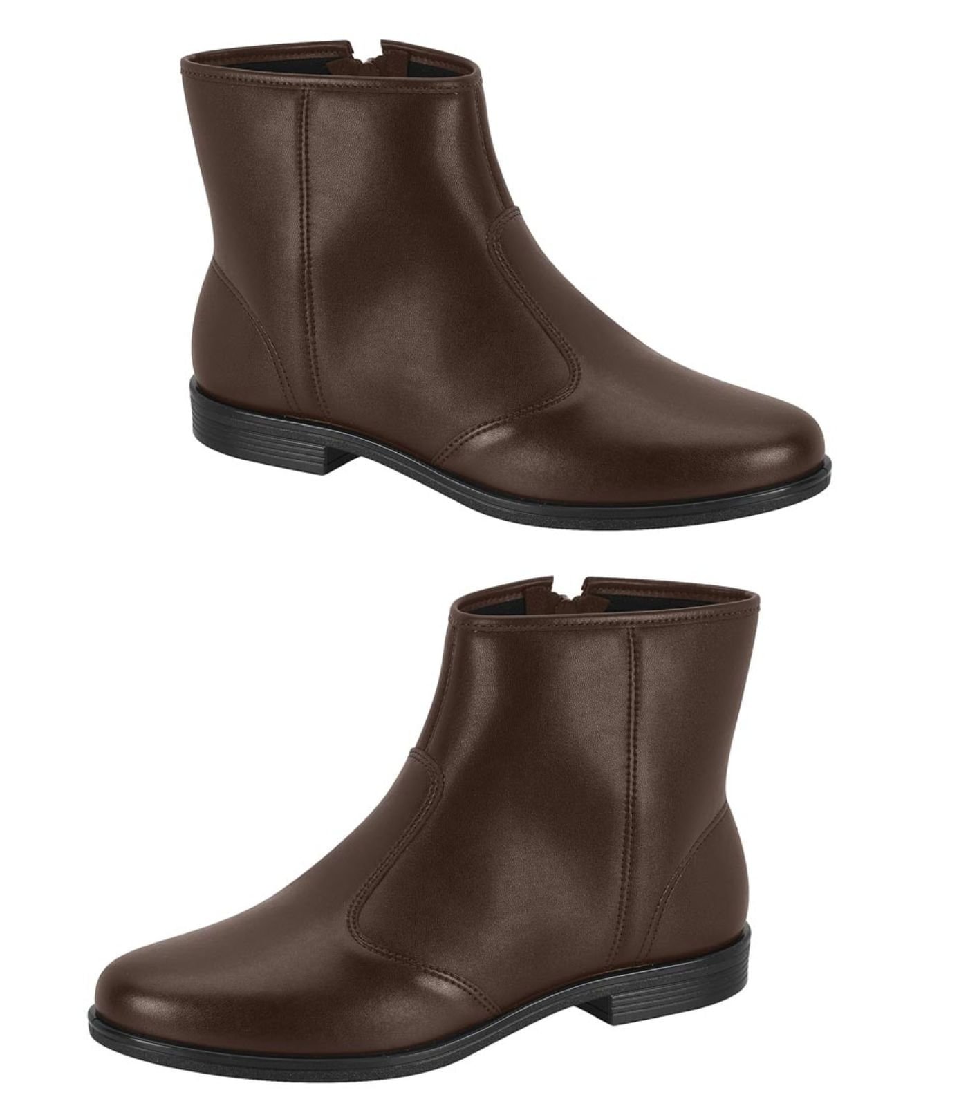 Bota Feminina Básica Beira Rio Marrom Marrom