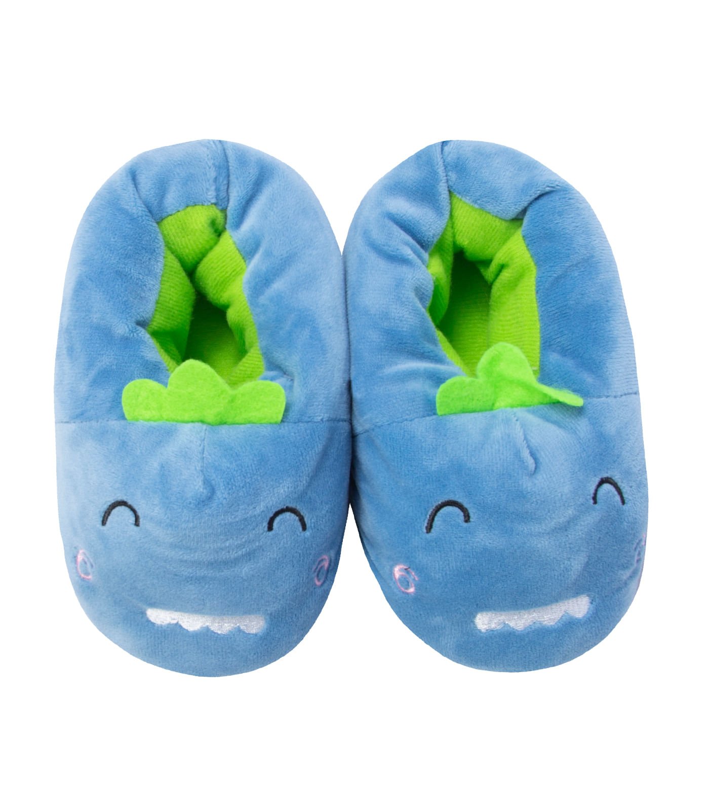 Pantufa Infantil Divertidas Benne Casa Azul Azul