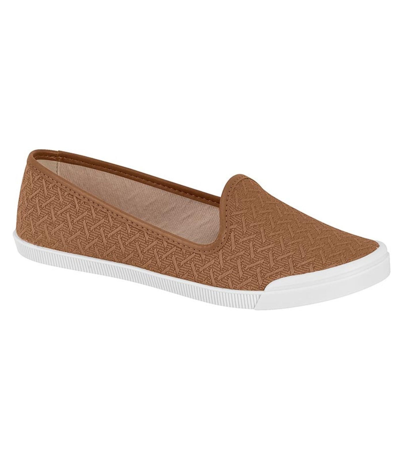 Slip On Moleca Tênis Feminino 1034 Marrom