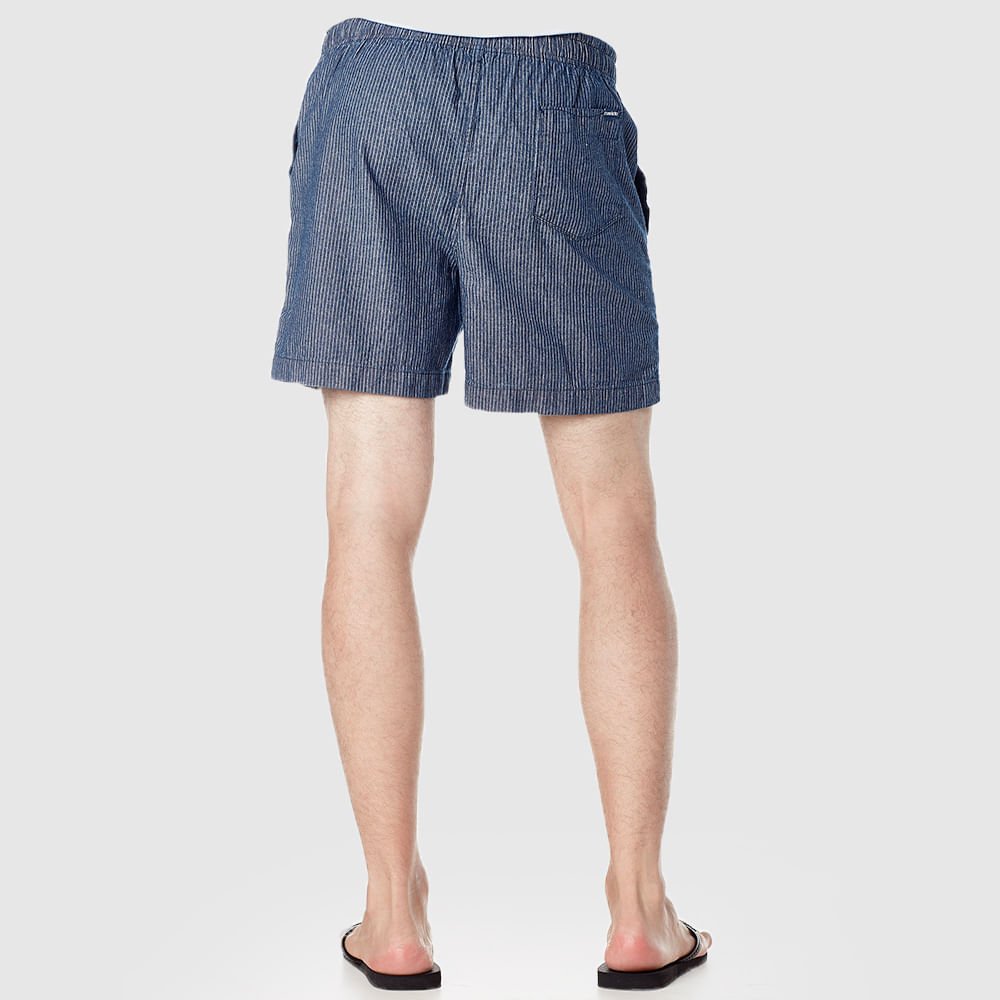 Short Masculino Boxer Blue Stripe Convicto Azul