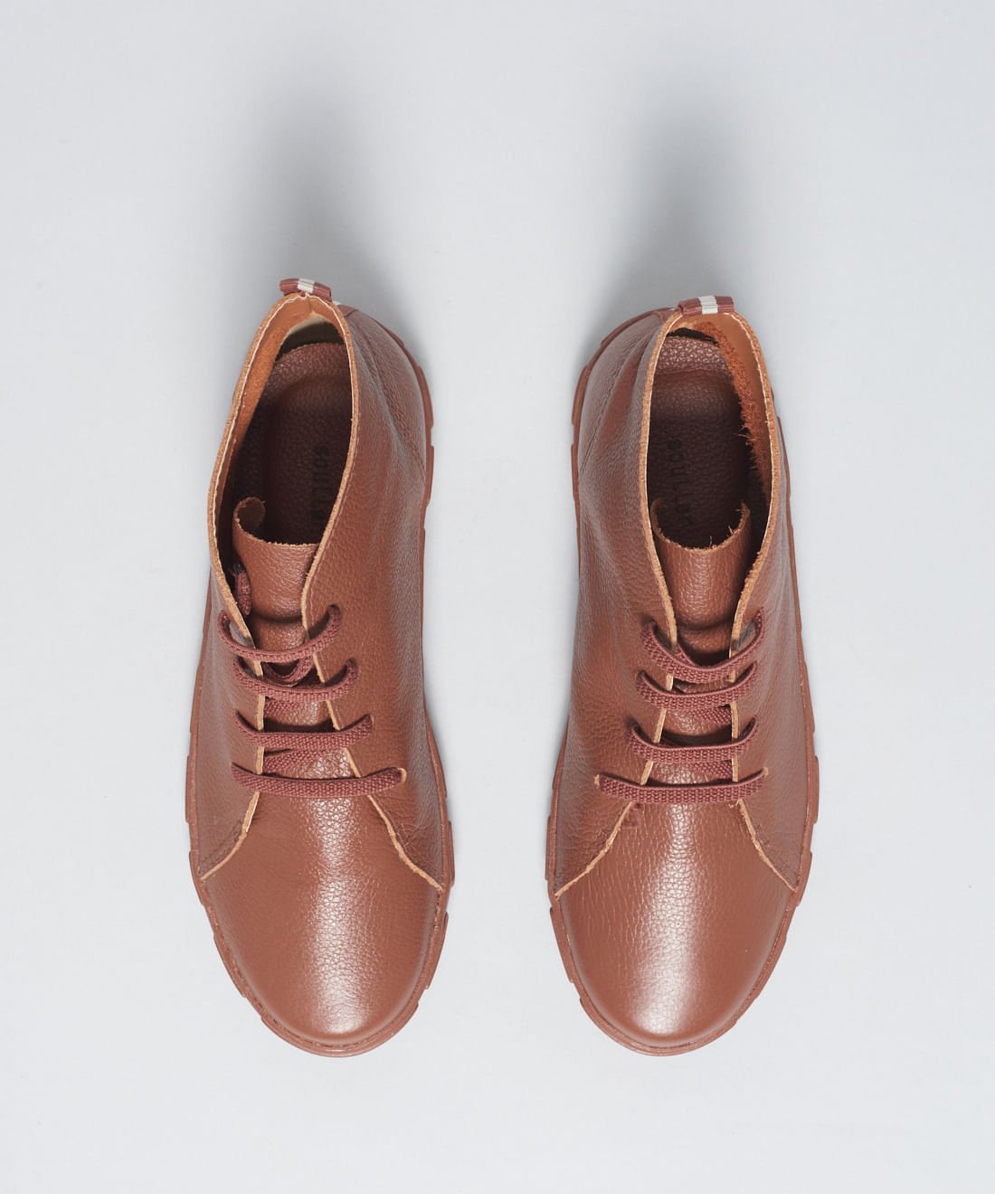 Tenis Frances Cano Medio - Cacau Marrom