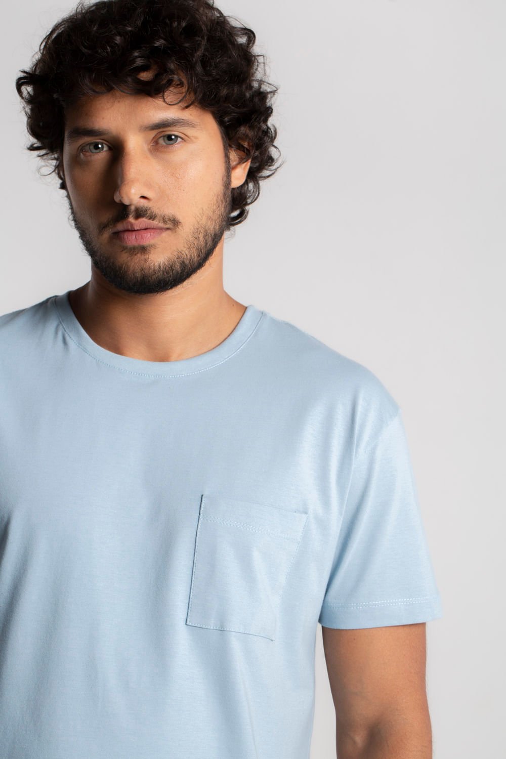 CAMISETA COLOR AZUL Azul