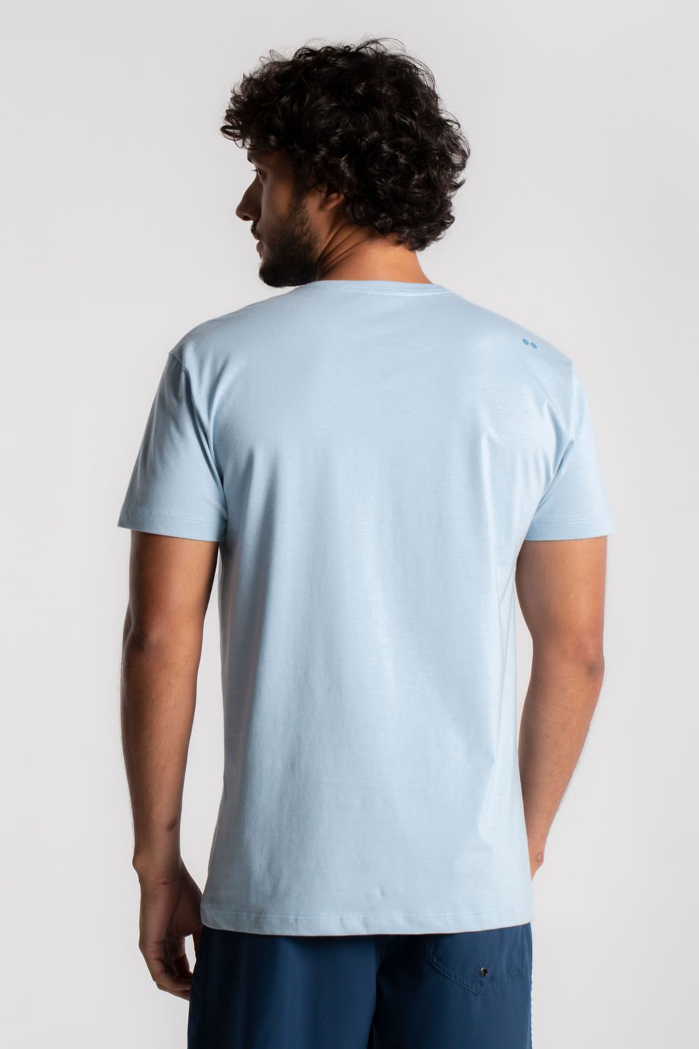 CAMISETA COLOR AZUL Azul