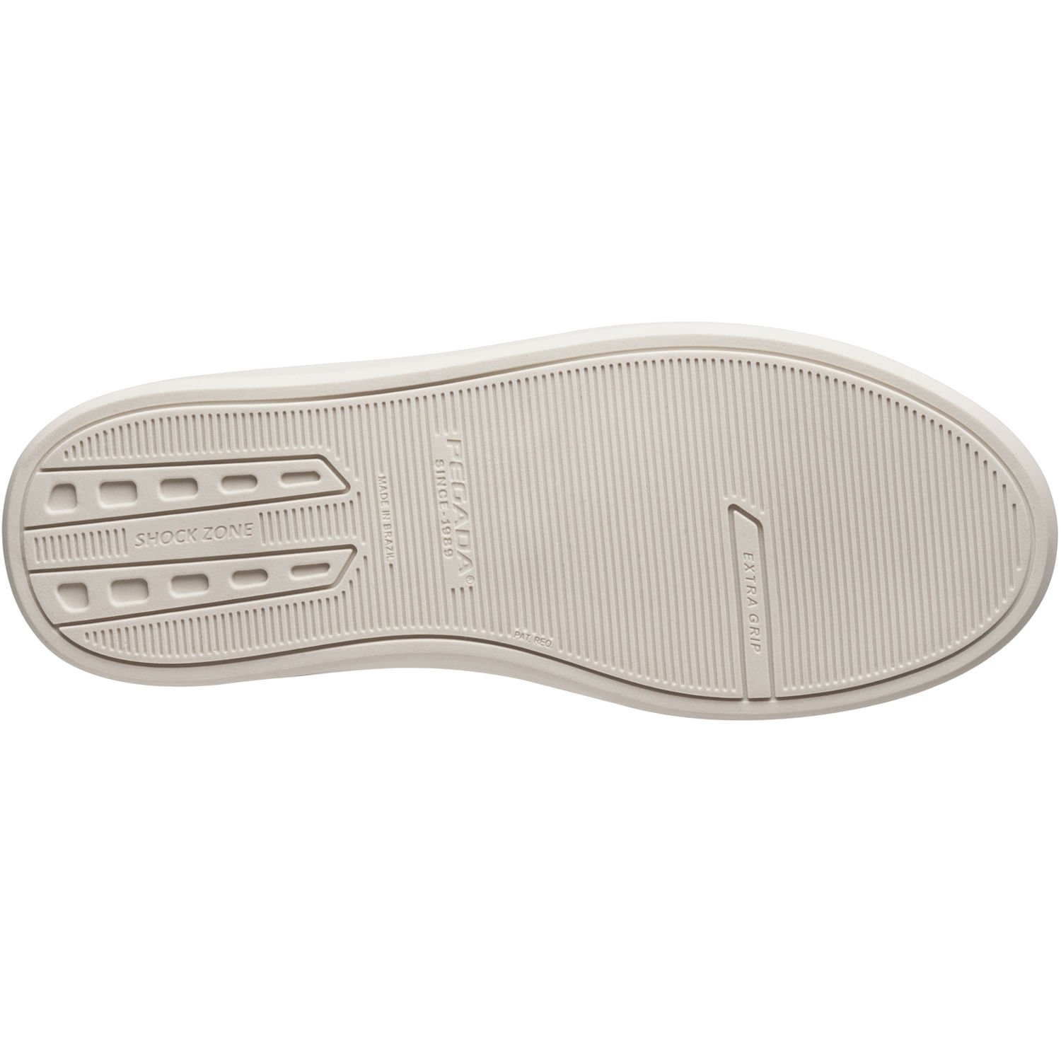 Tênis Casual Pegada Infantil em Microfibra Areia 372109-05 Bege