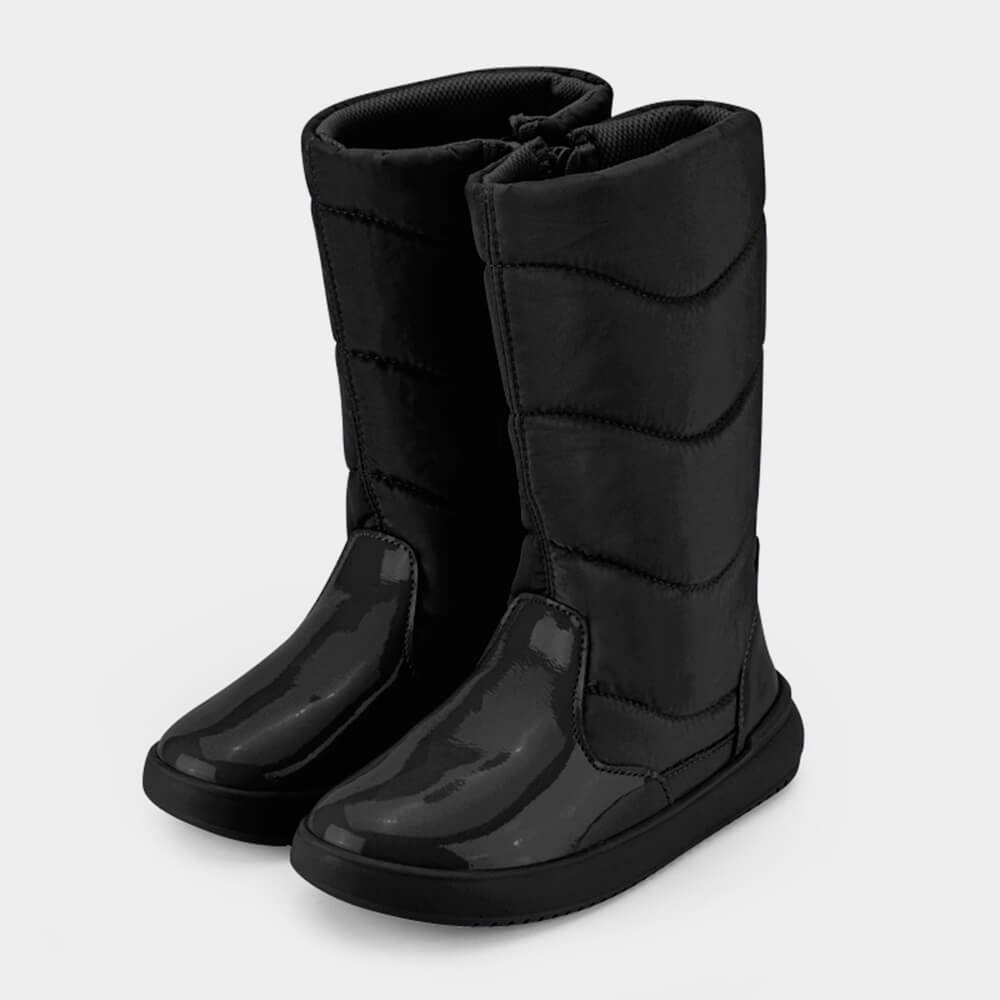 Bota Infantil Cano Longo Bibi Urban Basic Drop Preta Preto