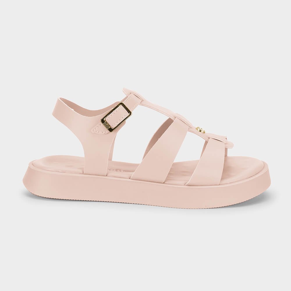 Sandália Infantil Bibi Plataforma Rosa 1208129 Rosa