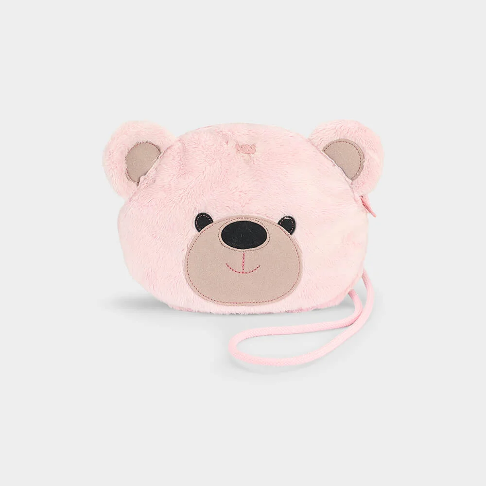 Bolsa Infantil Bibi Rosa de Urso Rosa