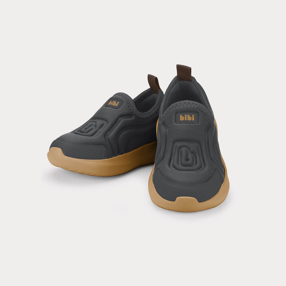 Tênis Infantil Bibi Flash Cinza com Marrom Cinza